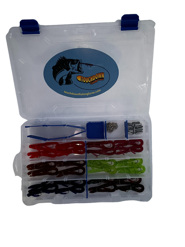 Tackle Pack Series 2 Original 6" Worm – Touchdown Fishing Lures